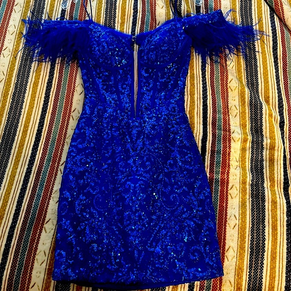 Rachel Allan | Dresses | Royal Blue Homecoming Dress | Poshmark